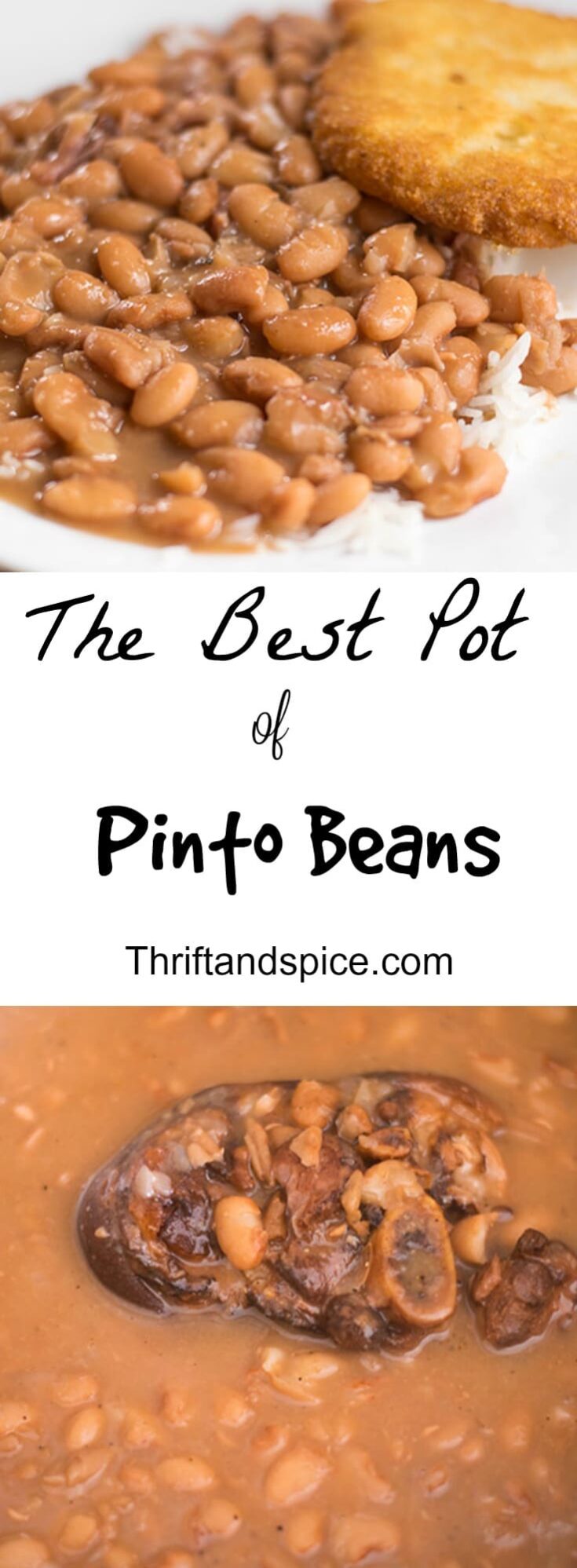 Pinto Beans Recipe - Thrift and Spice