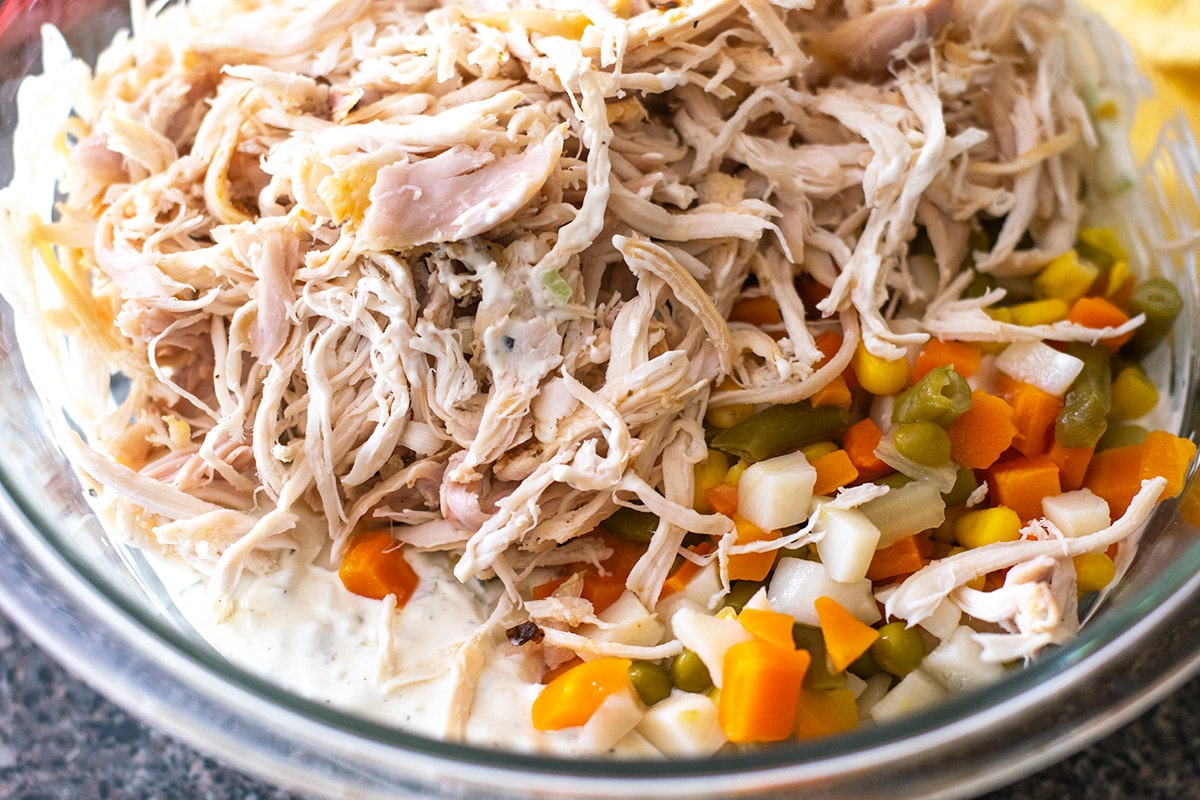 Ensalada de Pollo Mexicana (Mexican Chicken Salad) - Thrift and Spice