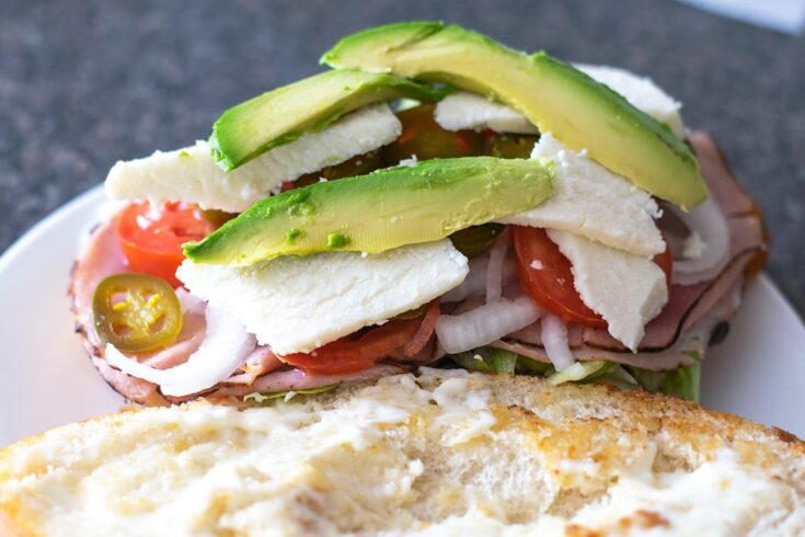 Torta de Jamón (Mexican Ham Sandwich) - Thrift and Spice