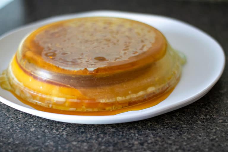 Flan de Coco y Queso (Coconut Cream Cheese Flan) - Thrift and Spice