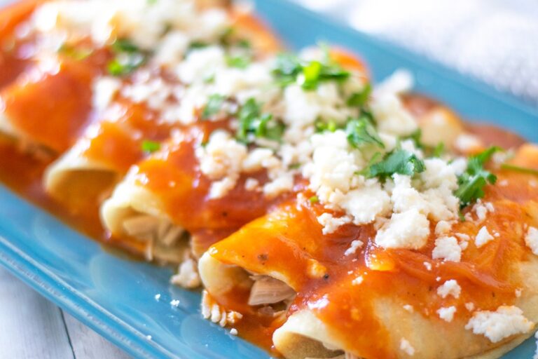 Entomatadas de Pollo (Chicken Entomatdas) - Thrift and Spice