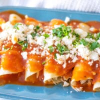 Entomatadas de Pollo (Chicken Entomatdas) - Thrift and Spice