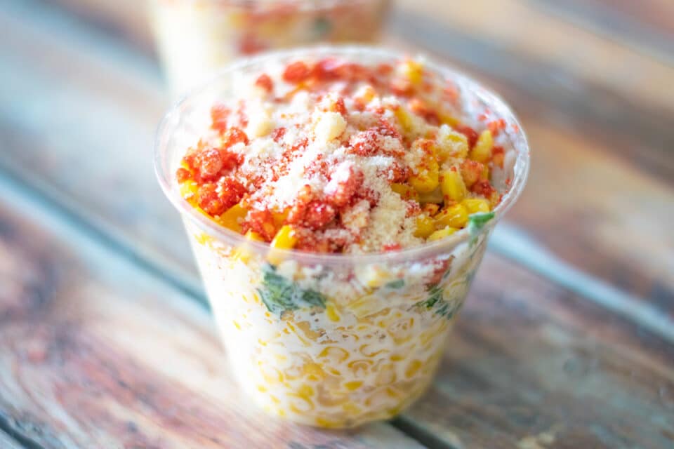 Elote in a cup (Mexican Corn in a Cup) - Thrift and Spice