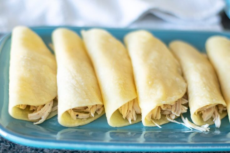 Entomatadas de Pollo (Chicken Entomatdas) - Thrift and Spice