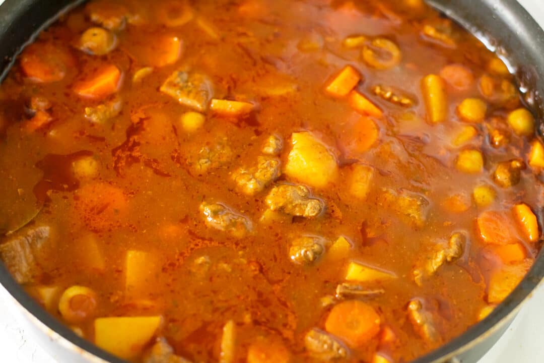 Puerto Rican Beef Stew - Thrift and Spice