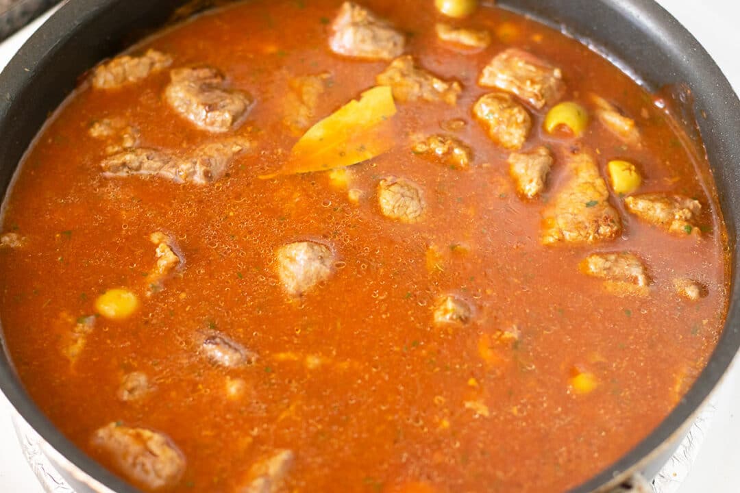 Puerto Rican Beef Stew - Thrift and Spice