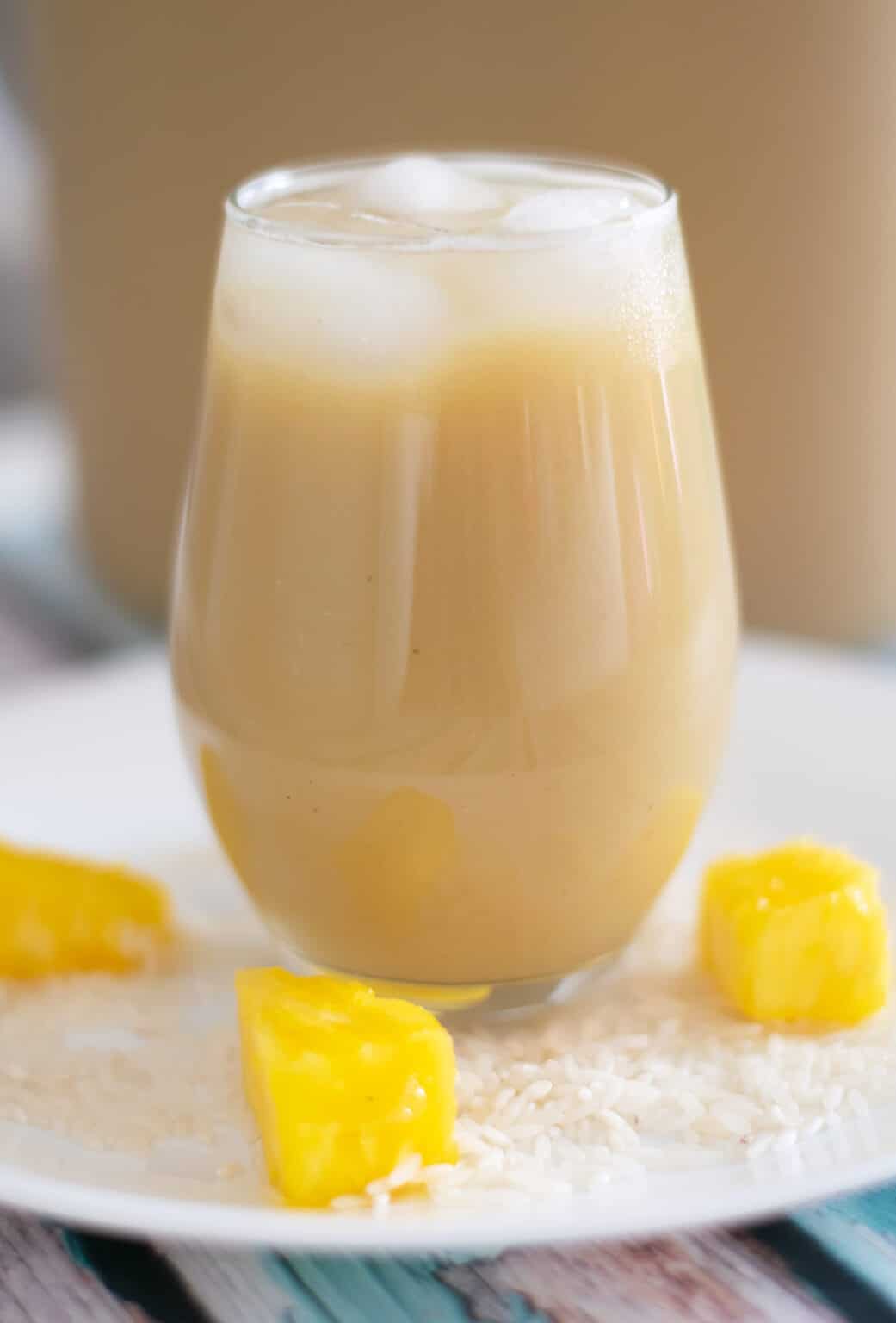 Pera Piña Recipe (Pineapple Rice Drink) - Thrift and Spice