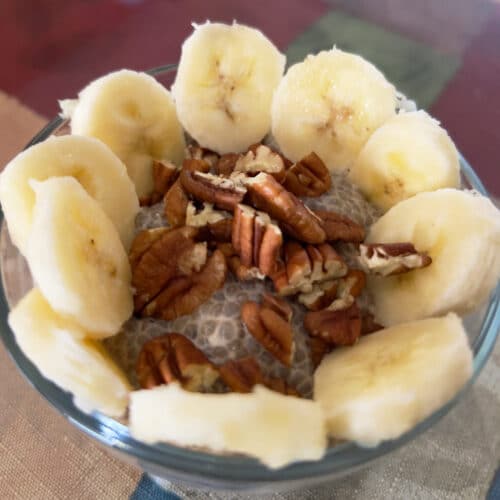 Oat Milk Chia Pudding Recipe - Thrift and Spice