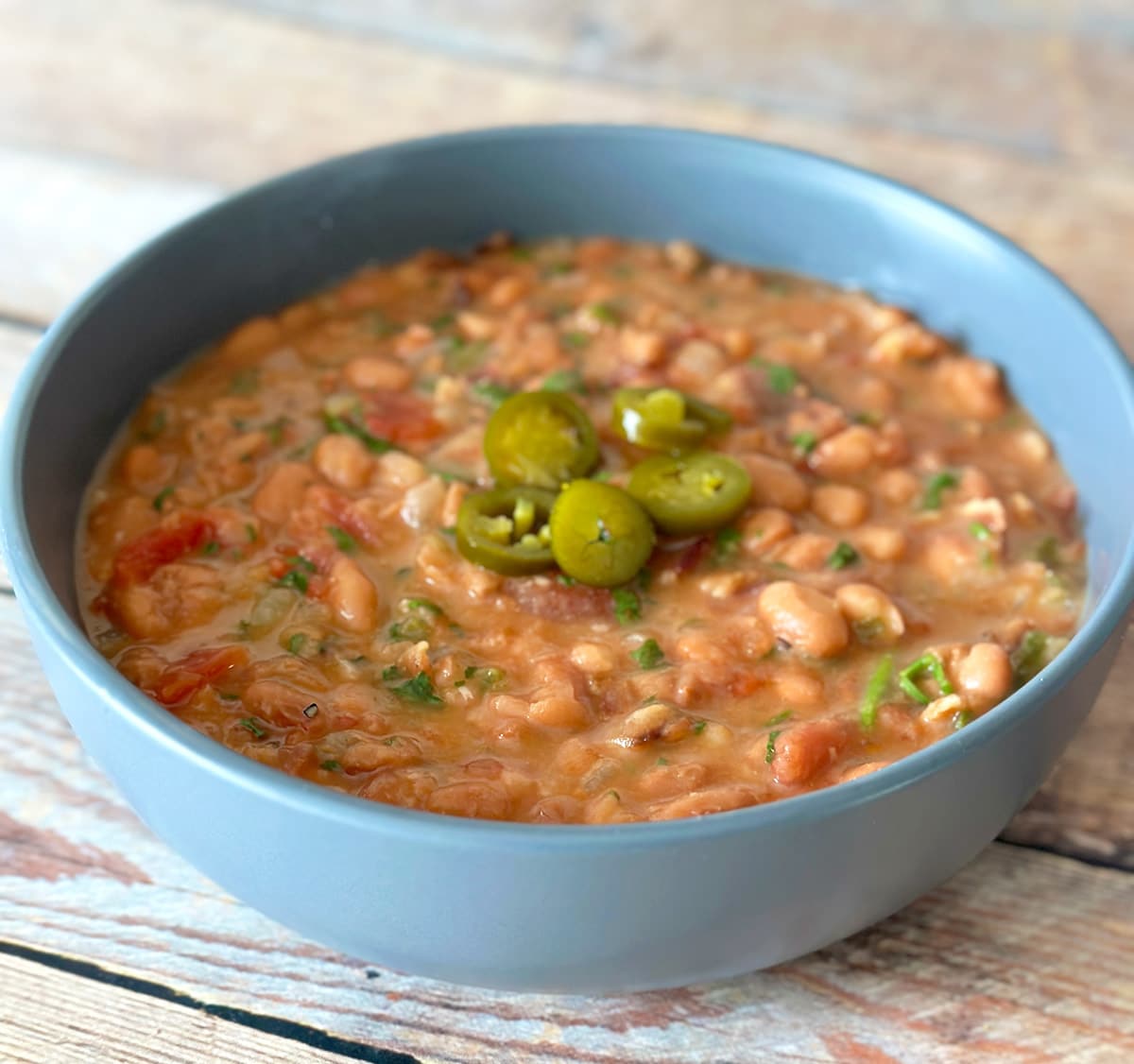 Frijoles Charros (Charro Beans) - Thrift and Spice