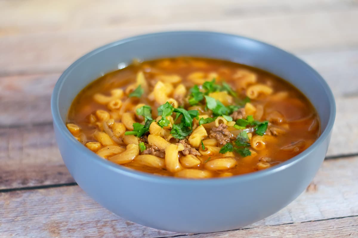 Sopa de Coditos (Mexican Macaroni Soup) - Thrift and Spice