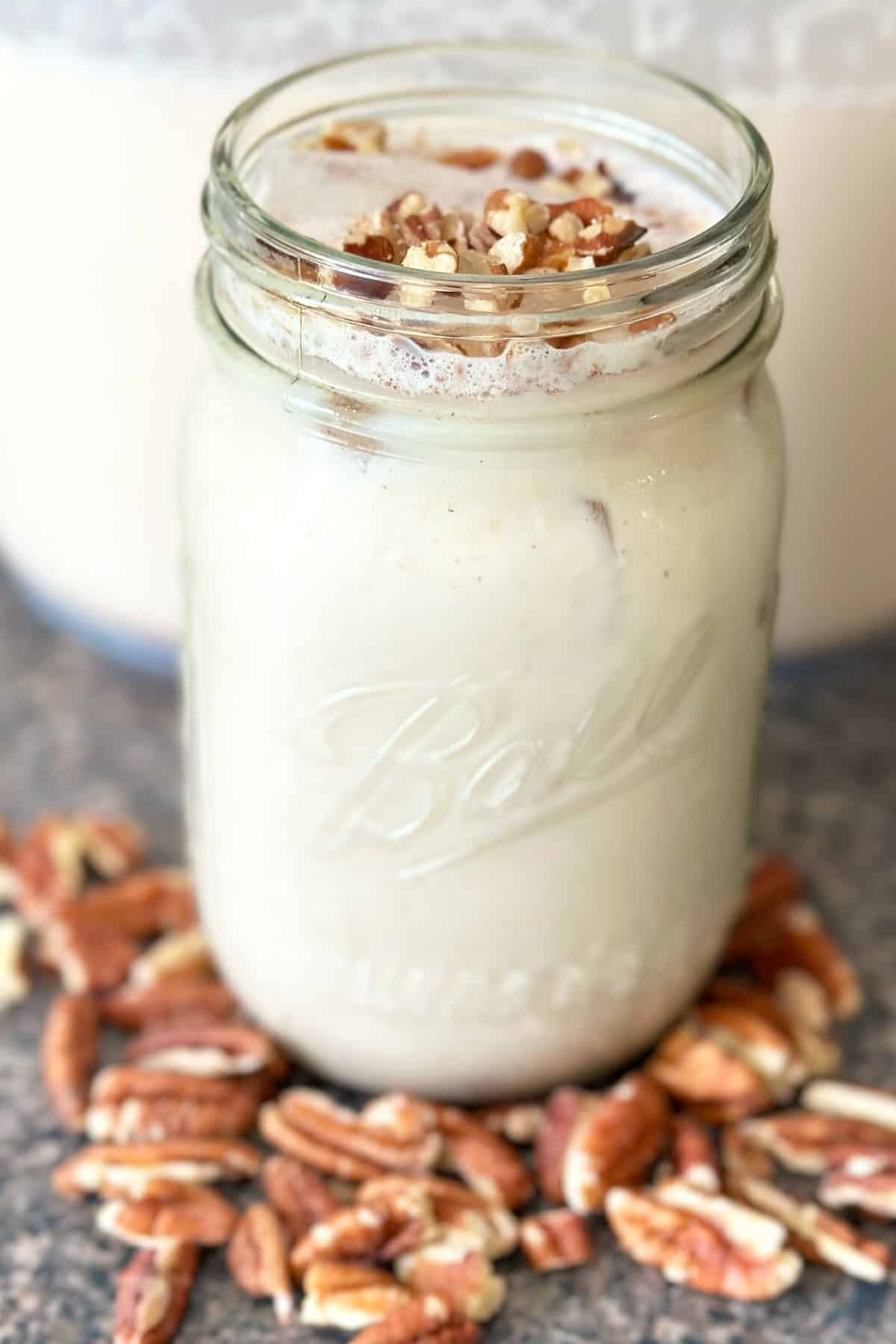 Agua de Nuez (Pecan Horchata) - Thrift and Spice