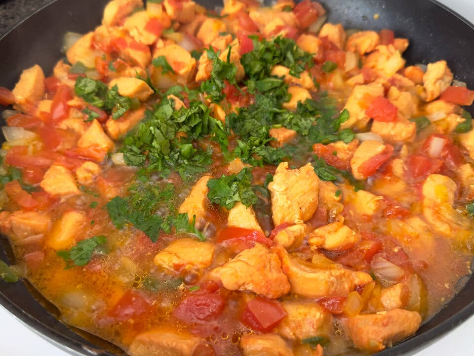 Pollo a La Mexicana (Mexican Chicken Recipe) - Thrift and Spice