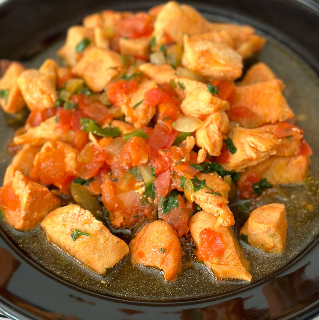 Pollo a La Mexicana (Mexican Chicken Recipe) - Thrift and Spice