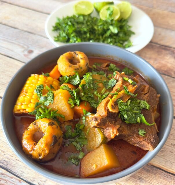 Mole de Olla (Mexican Beef Soup) - Thrift and Spice