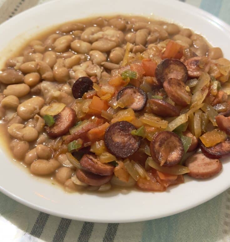 Salchicha a la Mexicana - Thrift and Spice