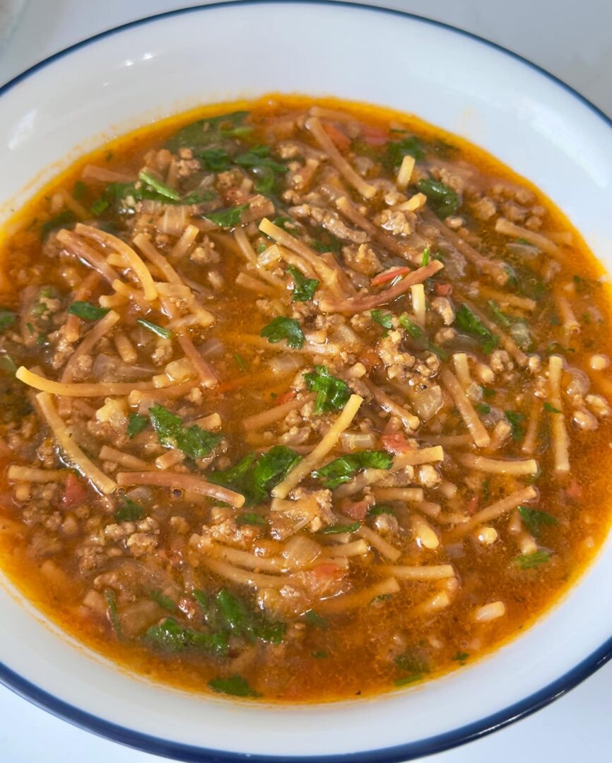 Sopita with Ground Beef - Thrift and Spice