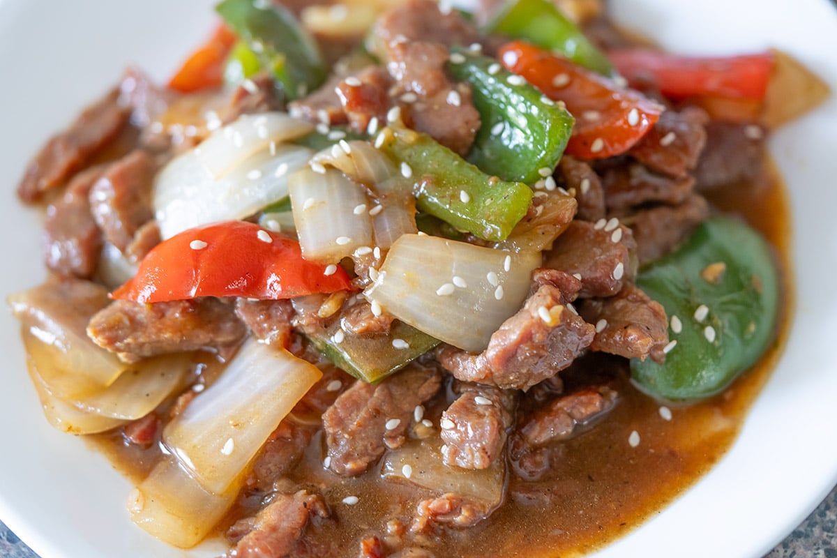 Pepper Steak Recipe - Thrift and Spice